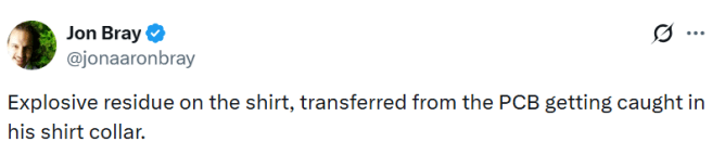 Slow motion of probable chest shot from shaped charge in Kirk’s mic ...