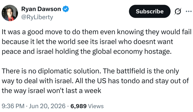 There is no diplomatic solution. The battlefield is the only way to ...
